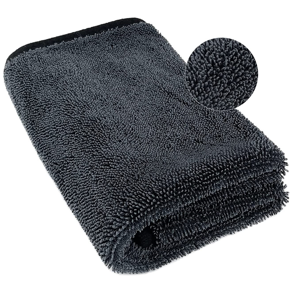 China Micro Fiber Pile Auto Care Microfibre Detailing Microfiber Car Wash Cleaning Cloth Twisted ...